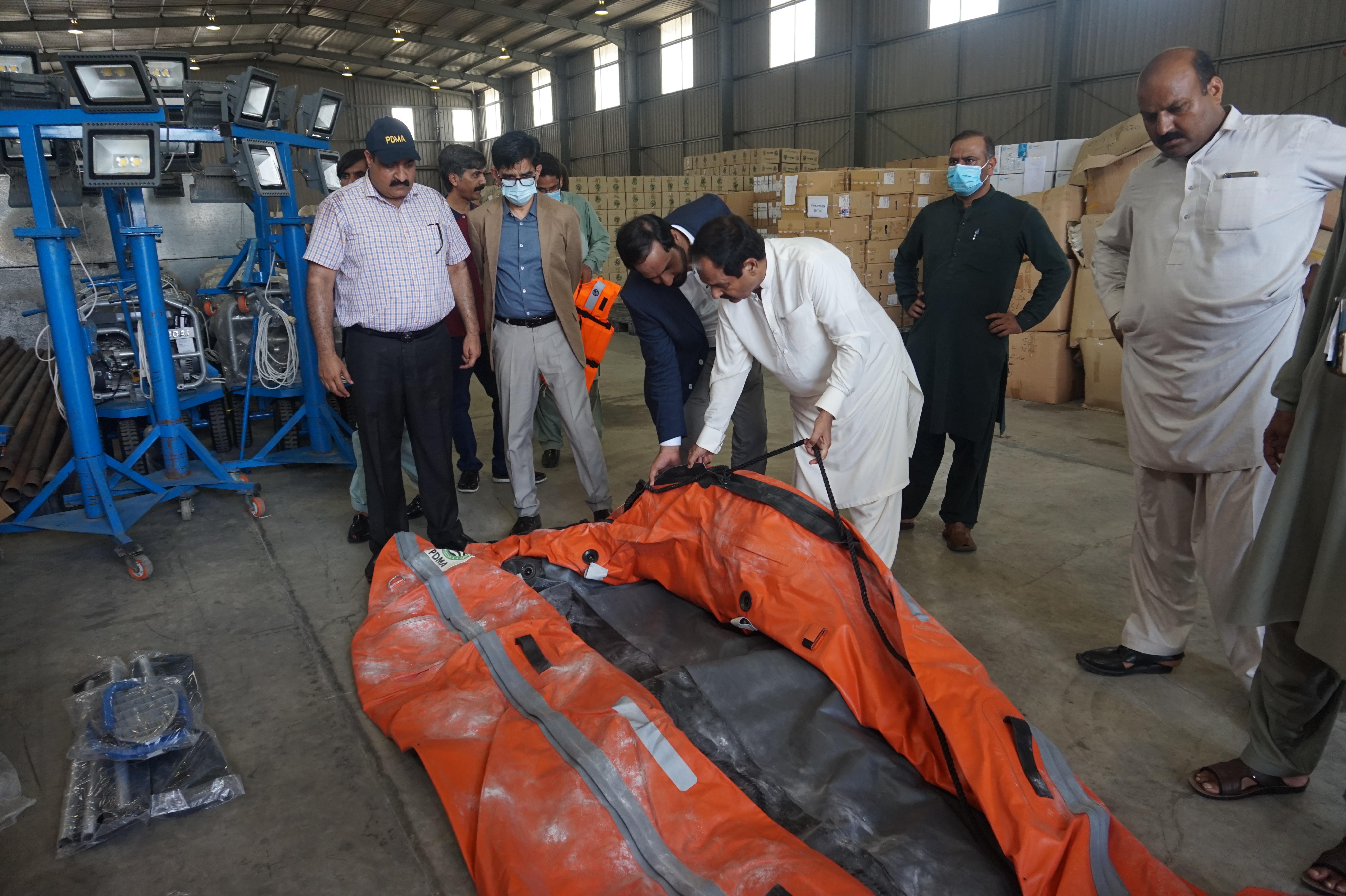 Minister Visited PDMA WAREHOUSE Lahore(Dated: Aug 2, 2021) | PDMA