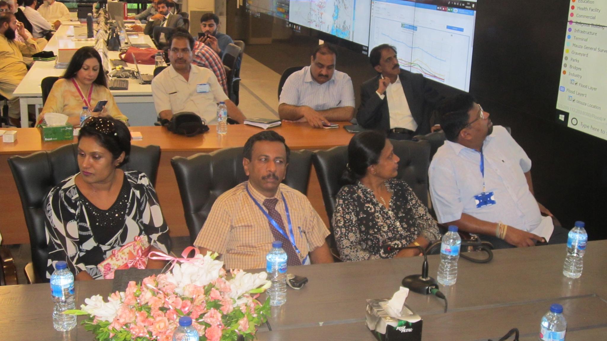Delegation from Sri Lanka Visited PDMA Punjab Office | PDMA